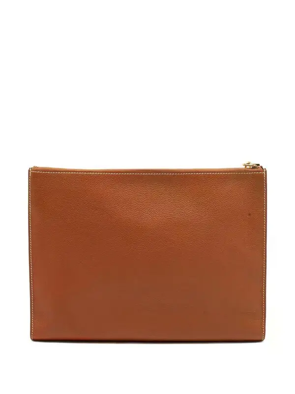 Hermès 2023 Gm Zipengo Chaine D’ancre Clutch Bag