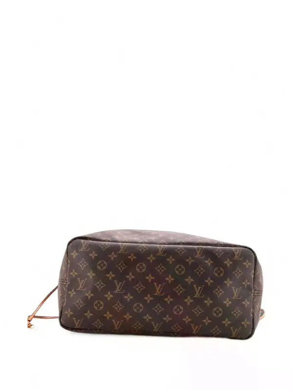 LOUIS VUITTON Neverfull Nm Monogram Canvas Gm Tote Bag - Brown