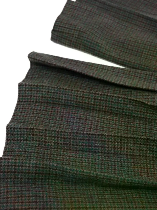 Sacai Pleated Houndstooth Trousers