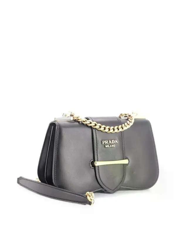 Prada Sidonie Chain Shoulder Bag City Calf Medium Crossbody Bag