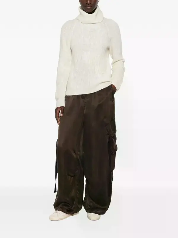 BOSS Roll-neck Raglan-sleeve Sweater