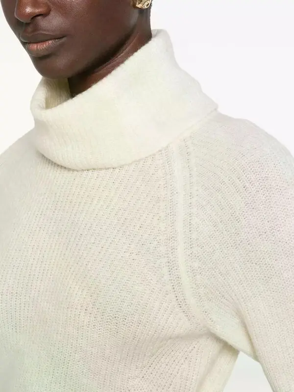 BOSS Roll-neck Raglan-sleeve Sweater