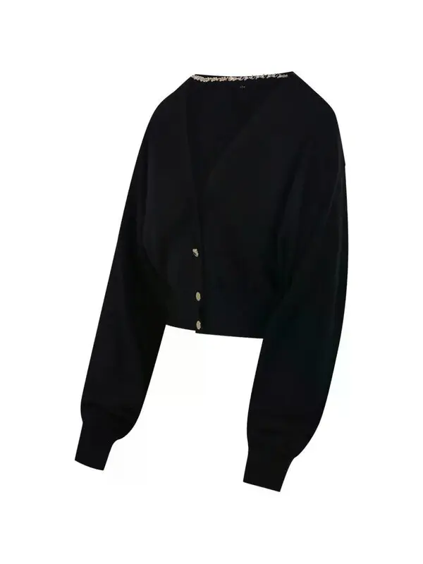 Sportmax V-neck Cropped Cardigan