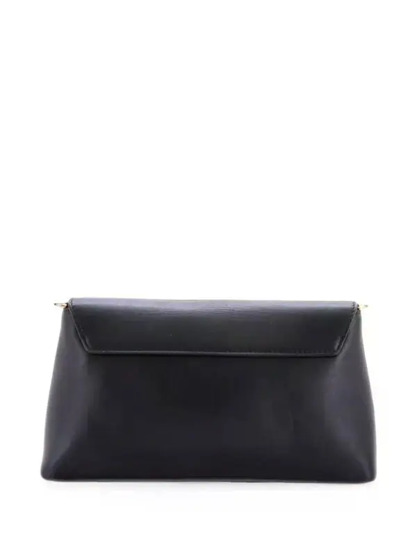 LOUIS VUITTON Love Note Chain Clutch Leather Crossbody Bag