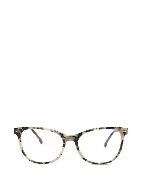 Carrera Eyewear Tortoiseshell-effect Cat-eye Glasses - Neutrals