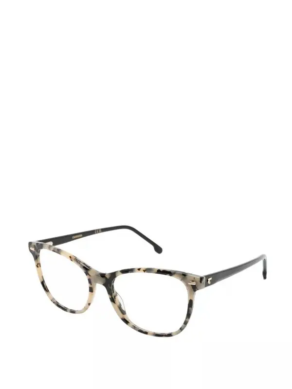 Carrera Eyewear Tortoiseshell-effect Cat-eye Glasses - Neutrals