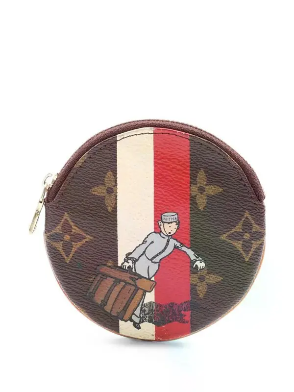 LOUIS VUITTON 2005 Monogram Groom Coin Purse