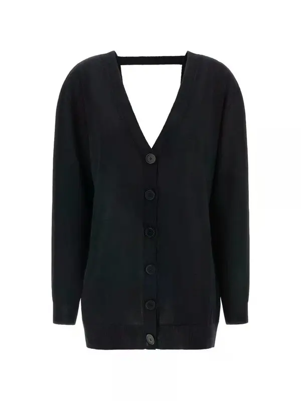 NUDE V-neck Button-up Cardigan