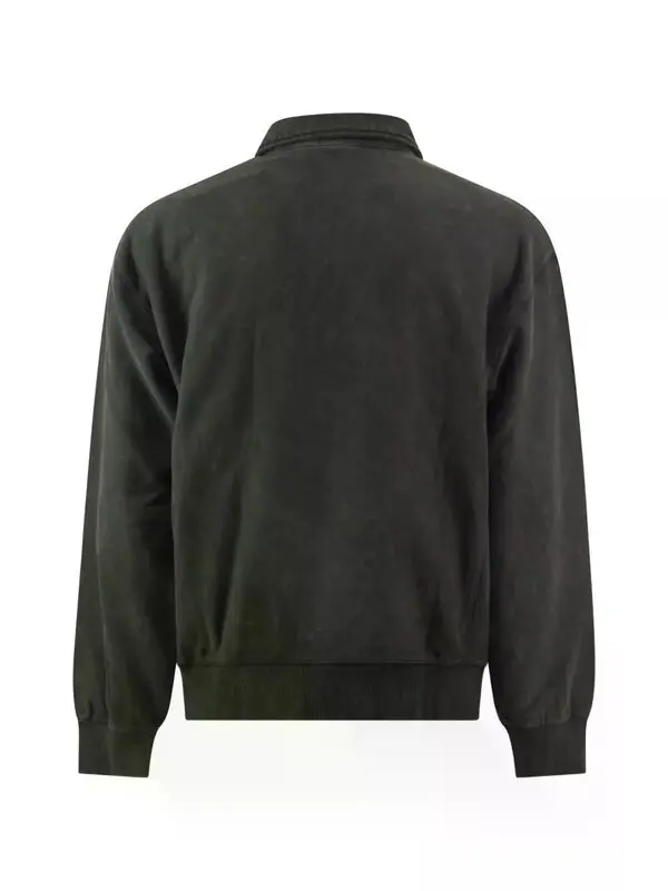 Carhartt Work In Progress Lambert Half-zip Long-sleeve Polo Shirt - Green