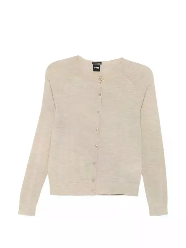 BOSS Raglan-sleeve Cardigan