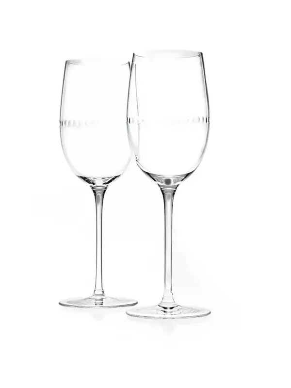 Christofle Perles Wine Glasses