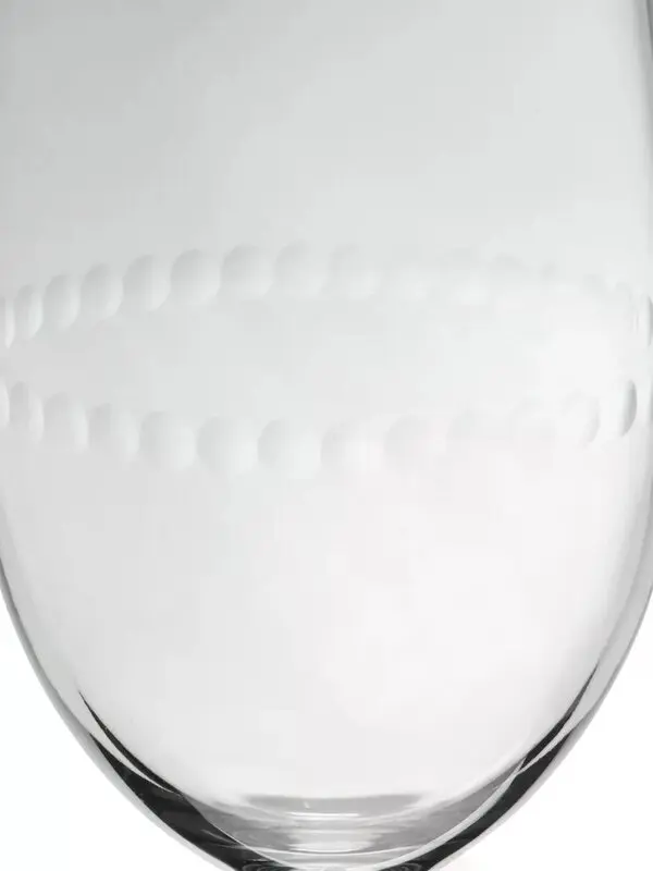 Christofle Perles Wine Glasses