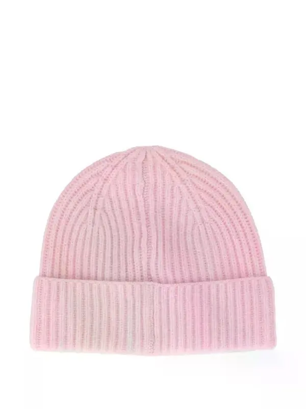 MC2 SAINT BARTH Moss Ribbed-knit Beanie Hat