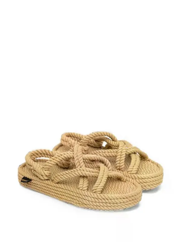 BOHONOMAD Bodrum Rope-detailed Platform Sandals