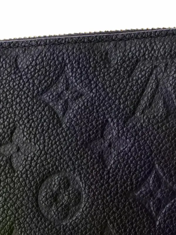 LOUIS VUITTON Pochette Melanie Monogram Empreinte Leather Mm Clutch Bag