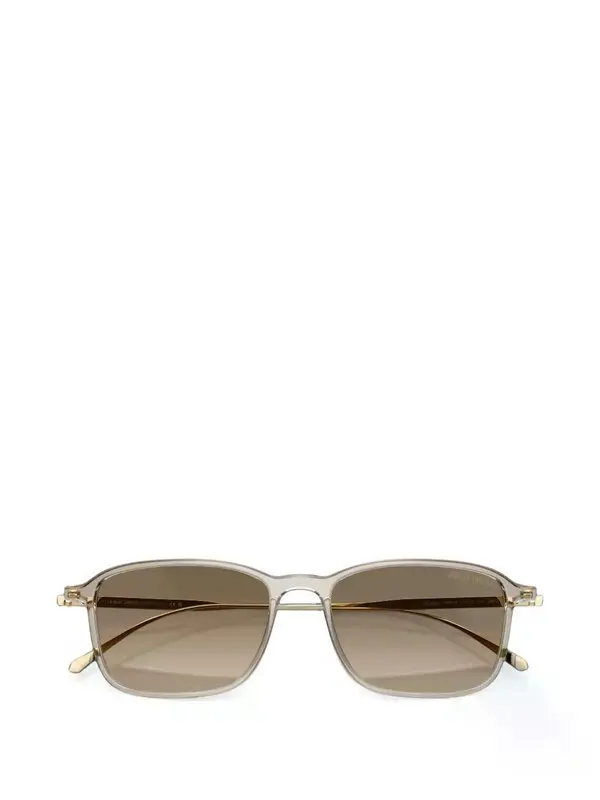 Giorgio Armani Square-frame Sunglasses - Brown