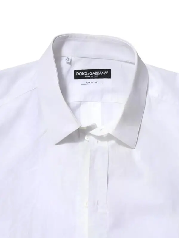 Dolce & Gabbana Gold Long-sleeve Shirt