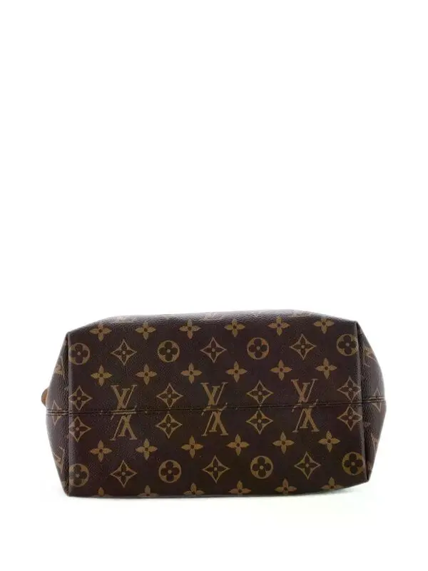 LOUIS VUITTON Iena Tote Monogram Canvas Pm Shoulder Bag - Brown