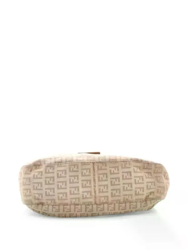 Fendi Zucchino Canvas Medium Shoulder Bag