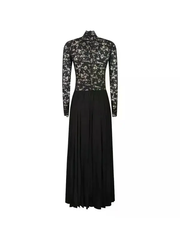 Zimmermann Lace Jersey Maxi Dress - Black