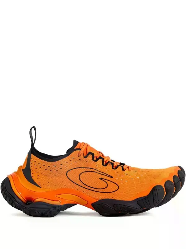 Balenciaga Anatomic Runner Lace-up Sneakers - Orange