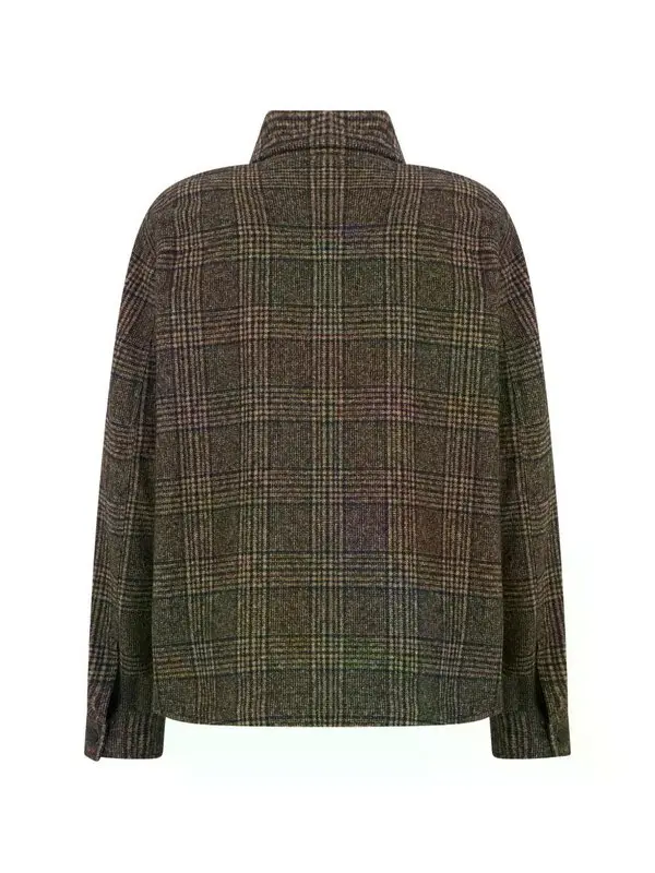Fedeli Plaid Single-breasted Jacket