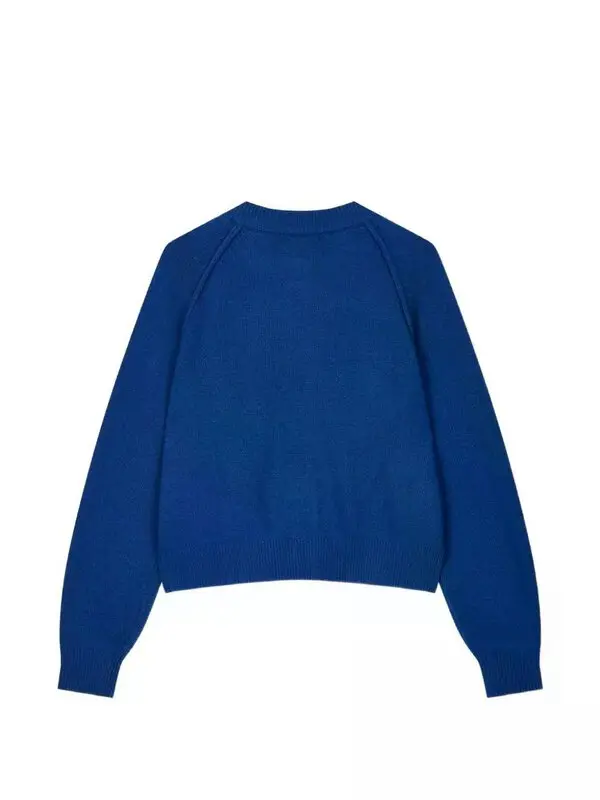 STUDIO TOMBOY Raglan-sleeve Round-neck Cardigan