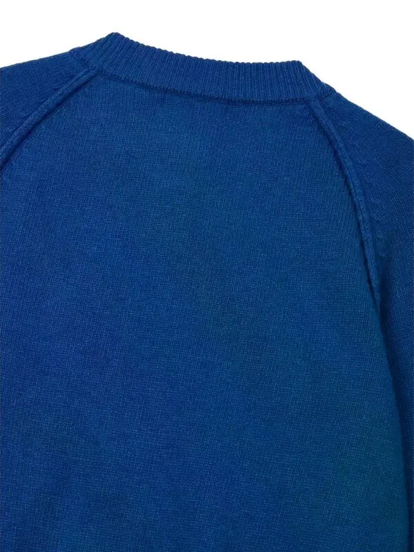 STUDIO TOMBOY Raglan-sleeve Round-neck Cardigan