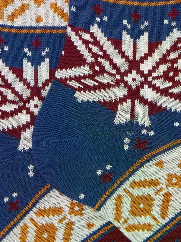 GALLO Fair Isle-pattern Socks