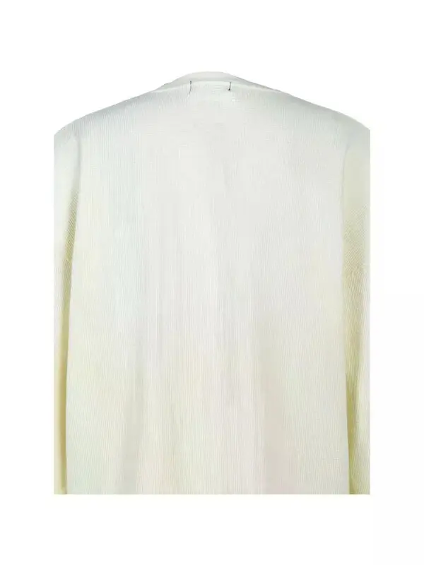 BREATH Logo-embroidered Waffle-knit Sweatshirt