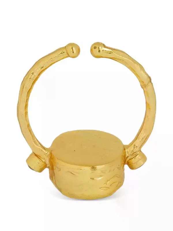 OTTOMAN HANDS Lucia Aqua Chalcedony Rings