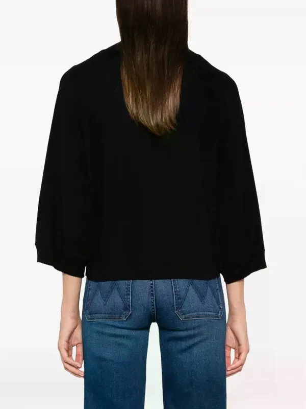TWINSET Raglan-sleeve Sweater - Black