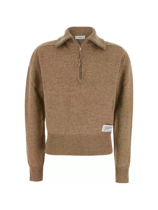 GRIFONI Half-zip Knitted Sweater