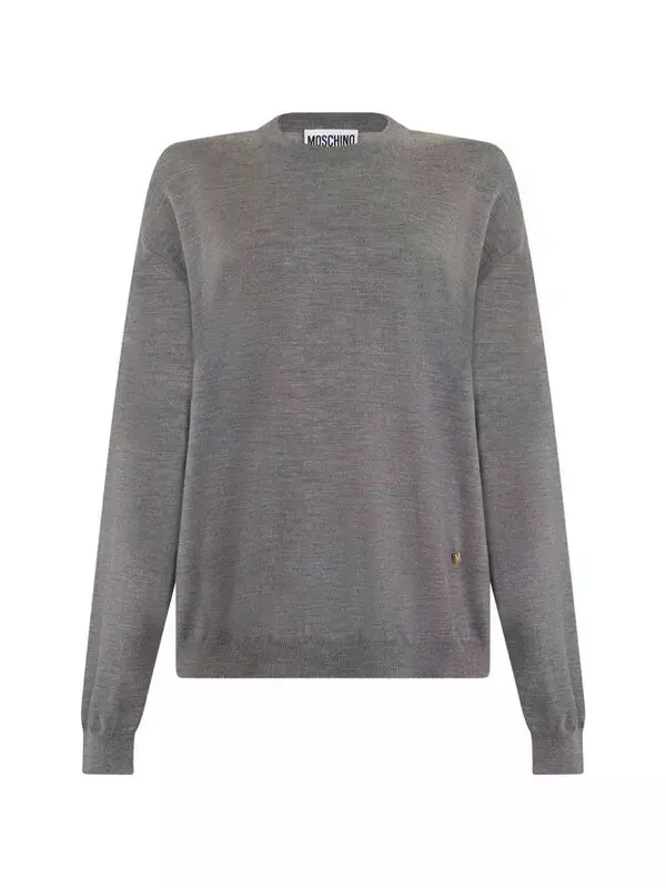 Moschino Crew-neck Long-sleeve Sweater