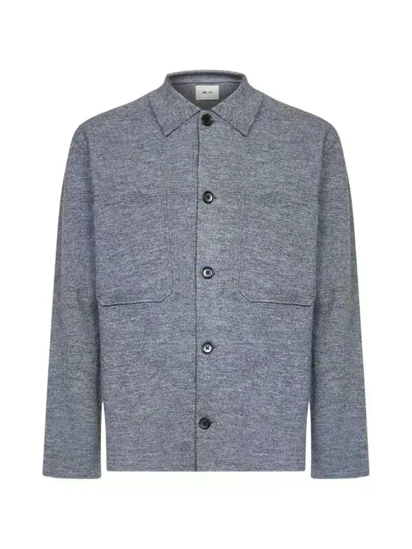 Nn07 Button-up Wool Sweater