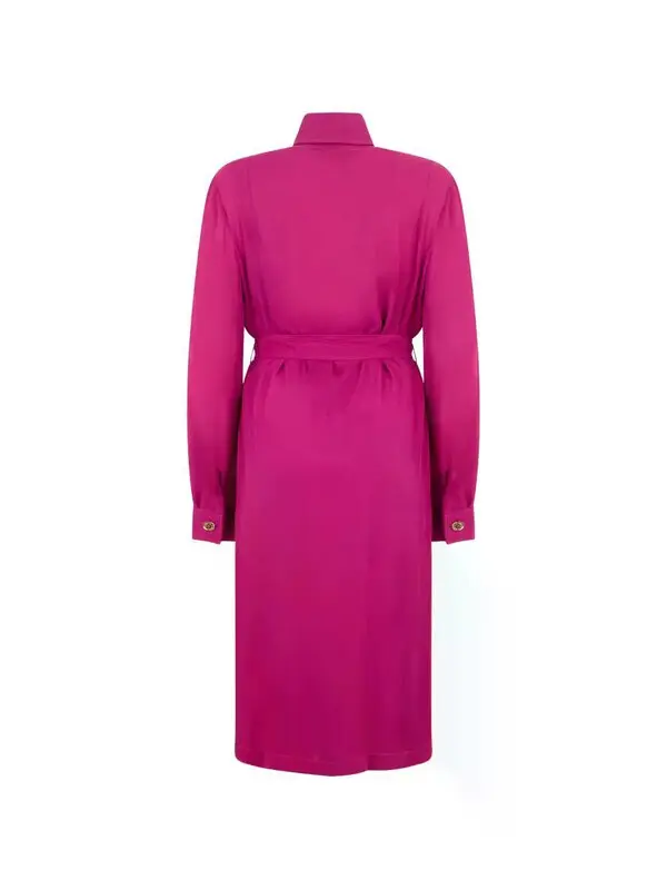Moschino Belted Midi Shirt Dress