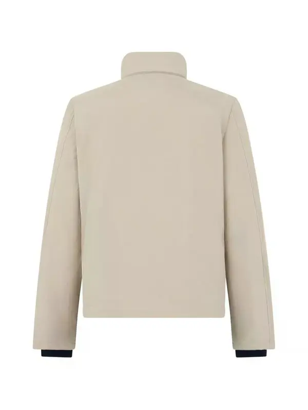 Fedeli High-neck Windbreaker Jacket