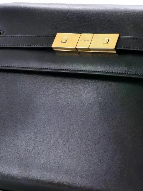Saint Laurent Manhattan Leather Medium Shoulder Bag