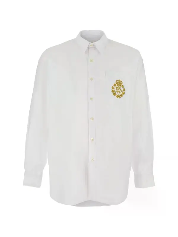 ERL Embroidered Crest Shirt
