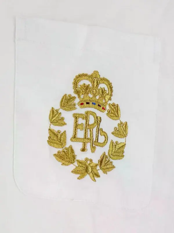 ERL Embroidered Crest Shirt