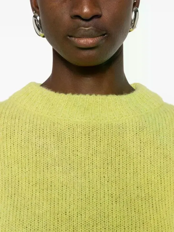 NIU Ribbed-trim Sweater