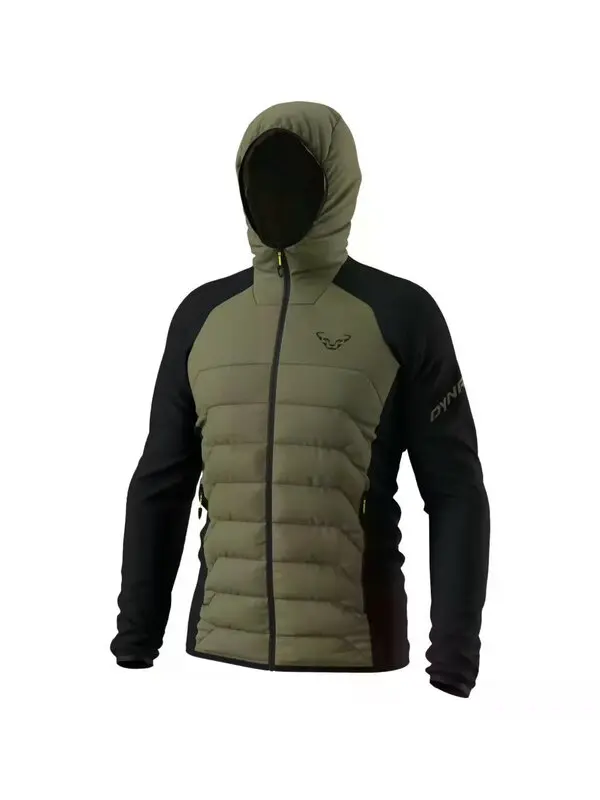 DYNAFIT Quilted Hooded Jacket - Green