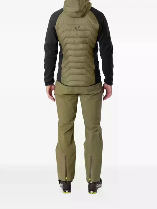 DYNAFIT Quilted Hooded Jacket - Green