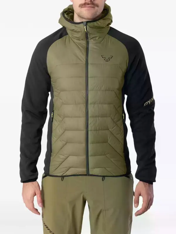 DYNAFIT Quilted Hooded Jacket - Green