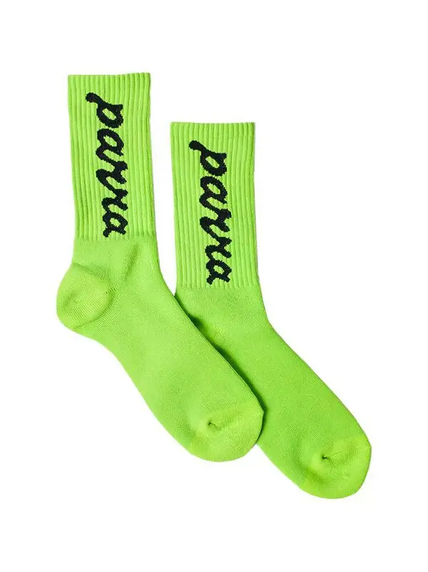 PARRA Logo-script Crew Socks