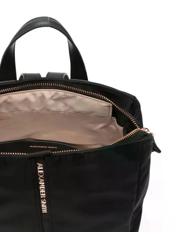 ALEXANDER SMITH Medium Daisy Logo-embellishment Backpack