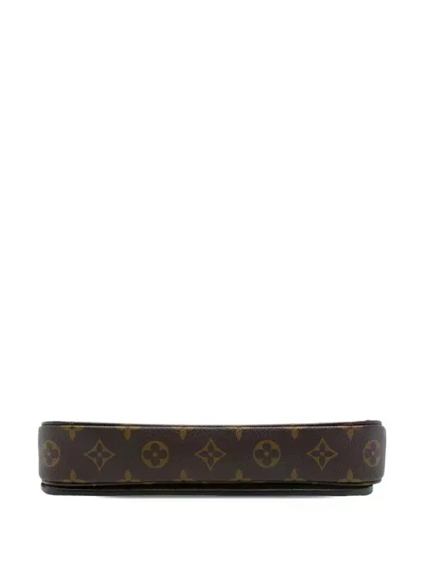 LOUIS VUITTON 2000-2026 Monogram Reverse Pochette Metis Satchel - Brown