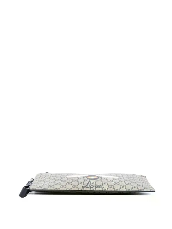 Gucci 2000-2015 Gg Supreme Blind For Love Clutch Bag