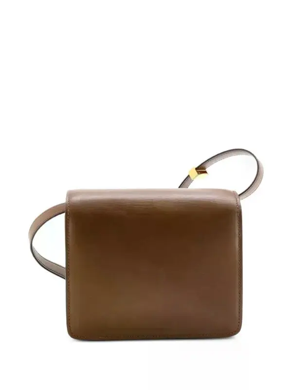 Celine Classic Box Bag Smooth Leather Small Crossbody Bag - Brown