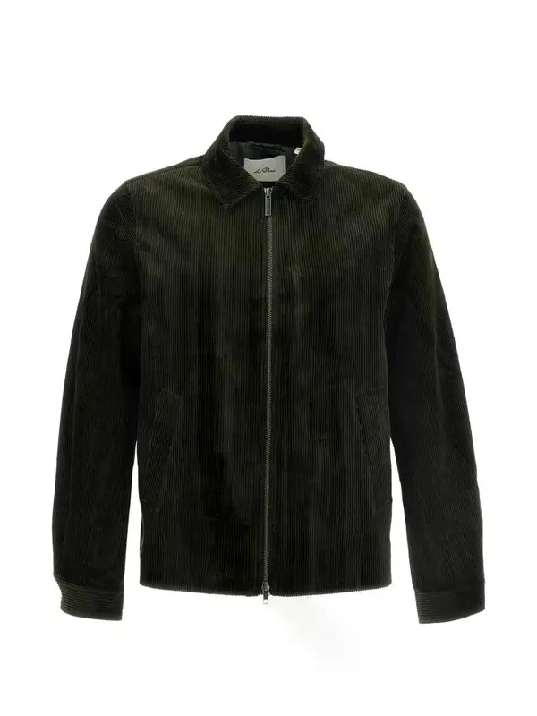 LES DEUX Corduroy Zip-up Jacket